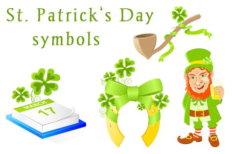 St Patricks Day Symbols A Decorative Illustration By Artspace