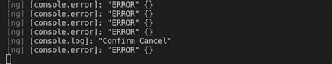 Ionic Angular Console Error ERROR Without Any Explanation Log Angularfix