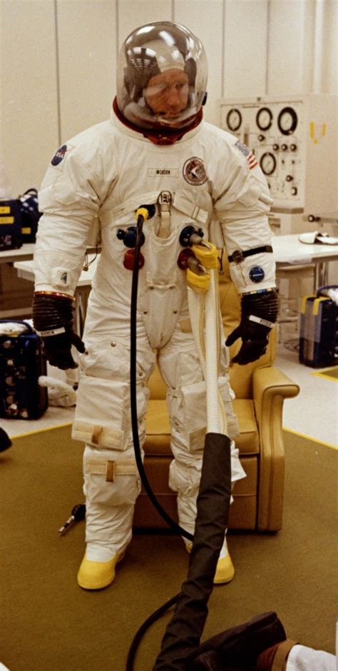 Moon Watch Universe On Tumblr Apollo 15 Command Module Pilot Cmp Alfred Worden During Suit Up