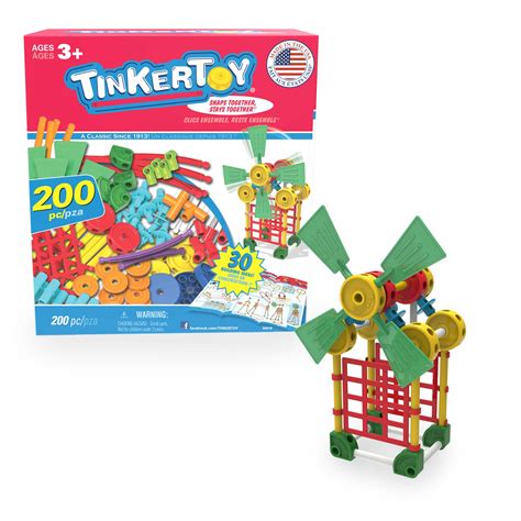 Tinkertoy 30 Model Super Building Set Basicfun