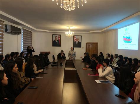 Mdu Da Zəfər Gününə Həsr Olunan Mühazirə Keçirilib