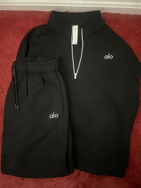 Alo Alo Mens Quarter Zip And Pants Set Grailed