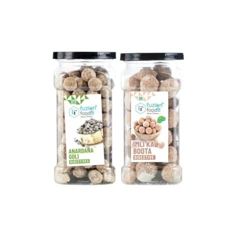 Fuzion Foodz Imli Ka Boota Churan And Anardana Goli Combo Of 2 Jiomart