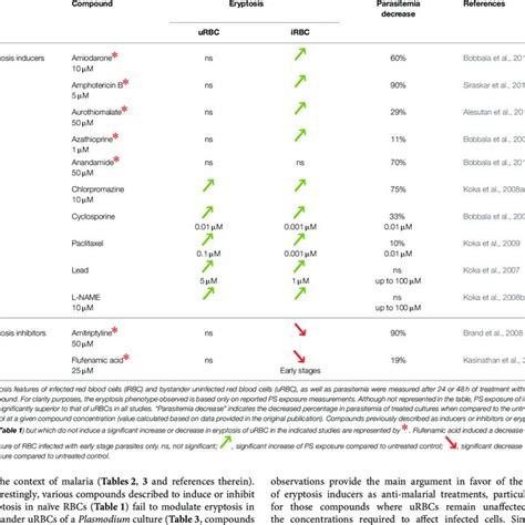 The Asexual Proliferation Cycle Of Plasmodium Falciparum In Human