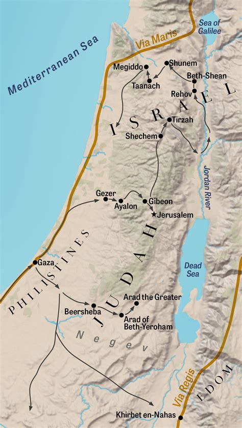 The Egyptian Empire Strikes Back Evidence Of Shishaks Invasion Of