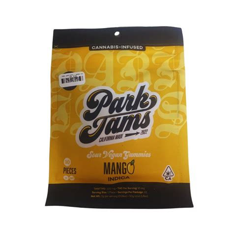 Park Jams Gummy Mango 100mg Hybrid The Sticky Rose