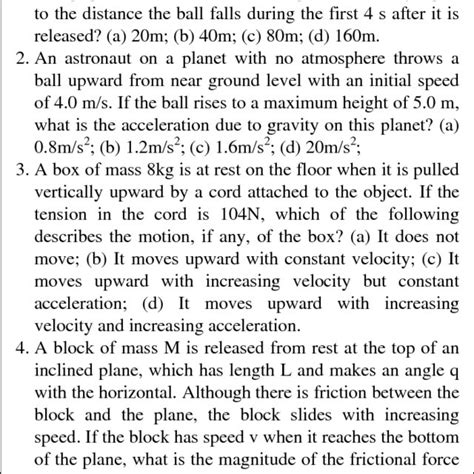 Example AP Physics Problems Download Scientific Diagram