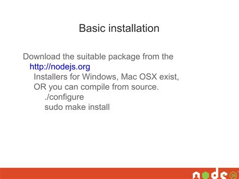 Node Js Presentation Ppt