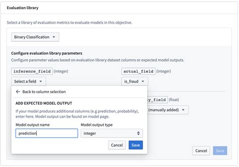 Evaluate A Model • Evaluate Models • Automatically Evaluate Model