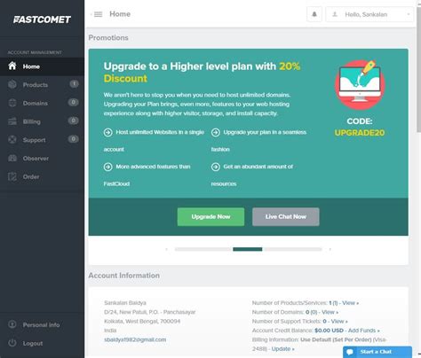 Fastcomet Review Shared Hosting With Free Daily Backup