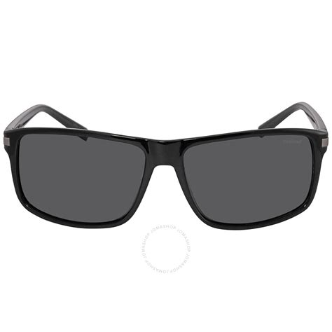 Polaroid Grey Polarized Rectangular Mens Sunglasses Pld 2019s 0d28y2