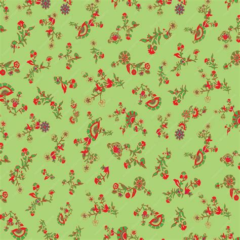 Floral Seamless Pattern On Master Background Modern Floral Pattern Elegant Premium Ai