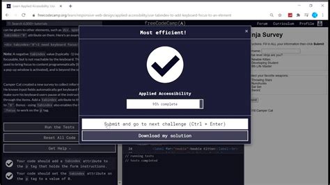 Applied Accessibility 2122 Use Tabindex To Add Keyboard Focus To
