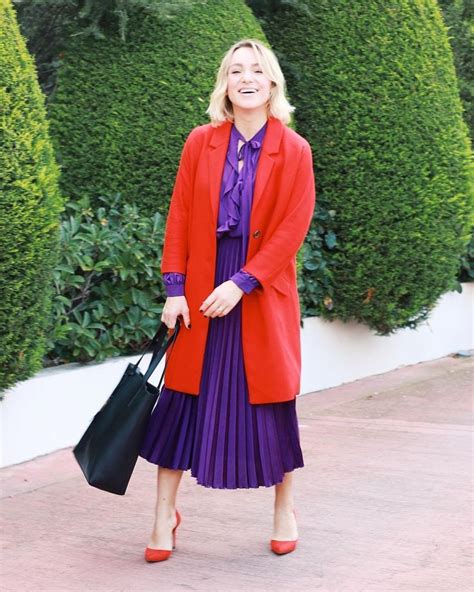 How To Style Purple Skirt 25 Outfit Ideas Purple Skirt Outfit