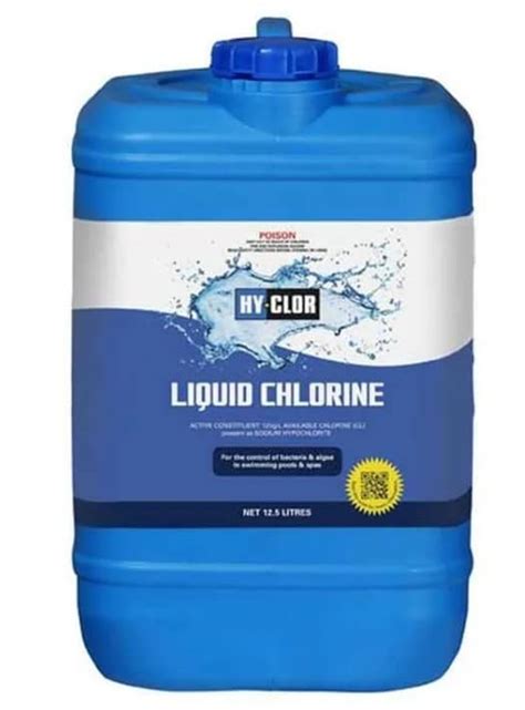 Hy Clor Pool Liquid Chlorine Vinod Patel