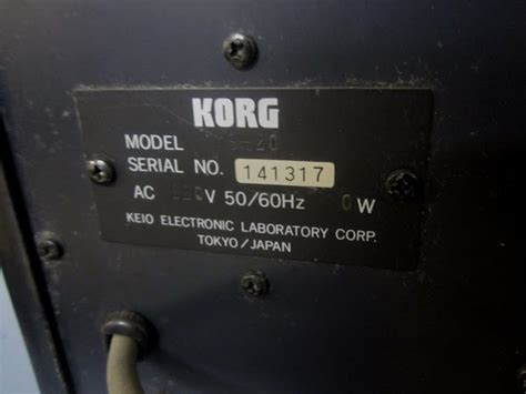 MATRIXSYNTH 1978 KORG MS 20 With Patch Sheet Overlay SN 141317