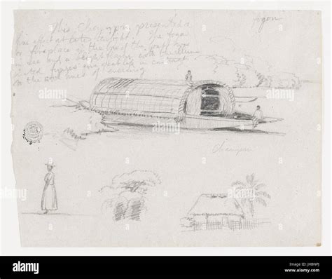 Frederic Edwin Church Sketches From Colombia River Craft Champan