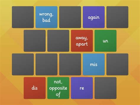 Prefix Matching Matching Pairs