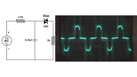 Circuit Diagram For Vi Characteristics Of Diac Diac Curve Tr