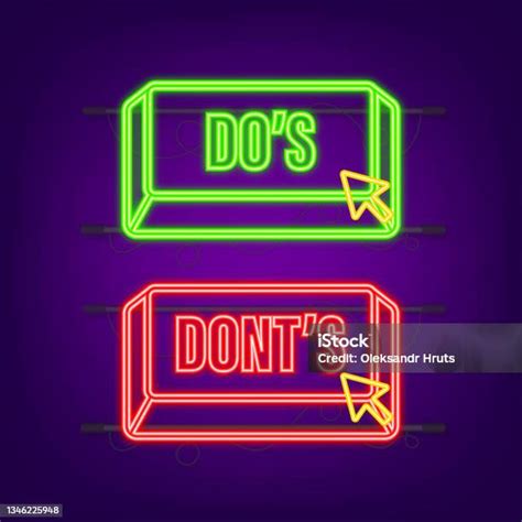 S를 하고 네온 버튼을 Dons합니다 플랫 심플 엄지 손가락 기호 최소한의 둥근 로고 타입 요소 세트 벡터 일러스트레이션 검사