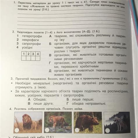 4 Розглянь зображення організмів Познач зайве Обґрунтуй свій вибір 2 б Школьные