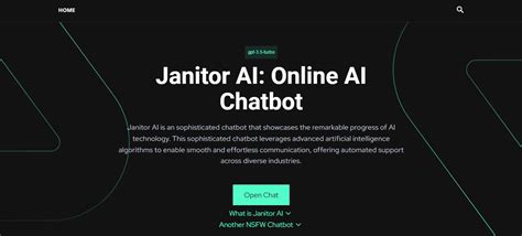 Janitor Ai Chatbot