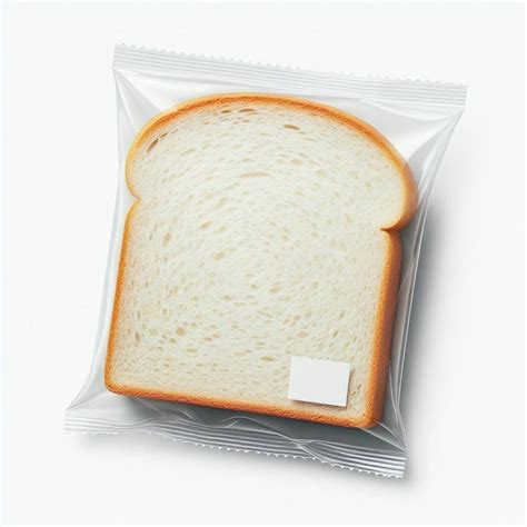 Packaged Bread Slice Premium Ai Generated Image