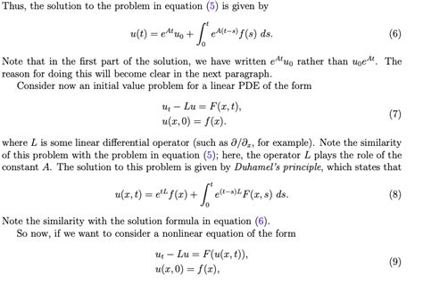 solved verify that the formula in duhamel s principle