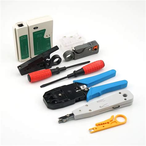 Computer Maintenance RJ LAN Network Electronical Tools Kit Bag And Networking Tool Kit