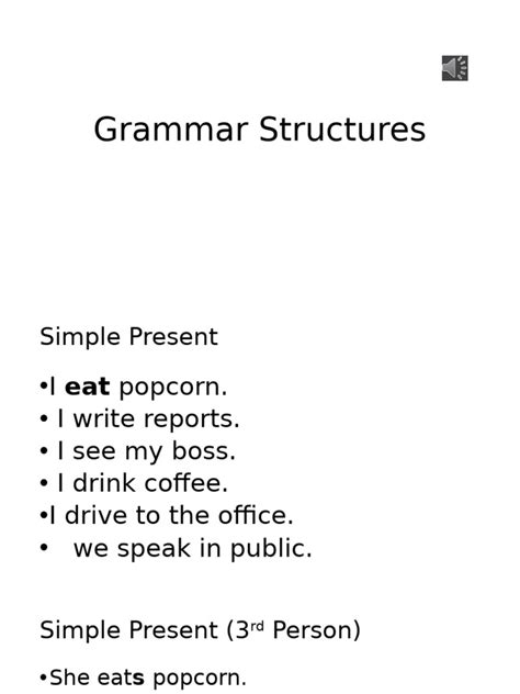 Grammar Structures Pdf