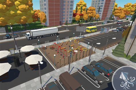Dormitory Area City 3d Urban Unity Asset Store
