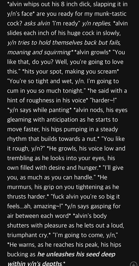 Traumatic Alvin And The Chipmunks Sex Story Rwattpadcringe