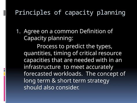 Guidelines For Calculating Capacitypptx
