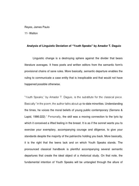 Linguistic Deviation Pdf Pdf Social Science Philosophy