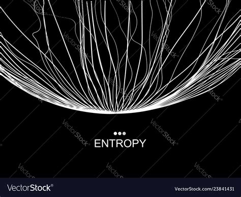 Array With Dynamic Particles D Abstract Grid Vector Image