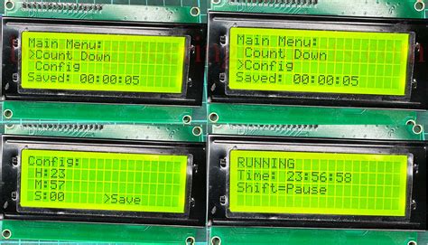 Arduino Countdown Timer With Menu Eeprom And Buzzer Alerts Engineering Projects