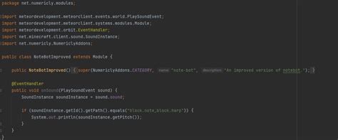 Bug Issue MeteorDevelopment Meteor Client GitHub