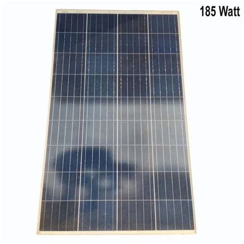 185 Watt Monocrystalline Solar Panel At ₹ 9000piece Monocrystalline