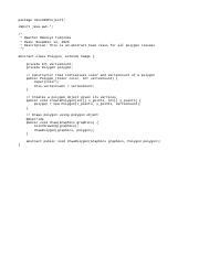 Abstract Base Class For Polygon Classes CMS Project Course Hero