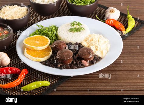 Feijoada Typical Brazilian Food Traditional Brazilian Food Made With