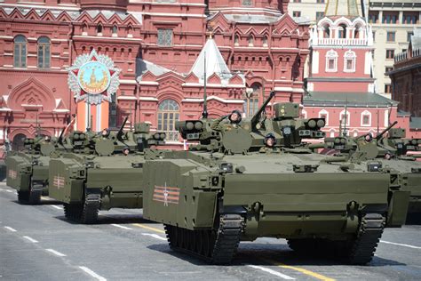 Картинка Армия Москва 9 мая Боевая техника Armored 2048x1369