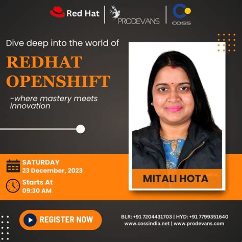 Redhat Openshift Certification Cossindia Do280 Linux