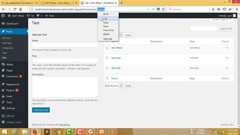 How To Show Custom Taxonomy In Wordpress Youtube