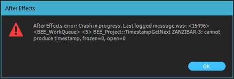 Ae 2017 1401 Crashes Audio And More Adobe Community 8703140