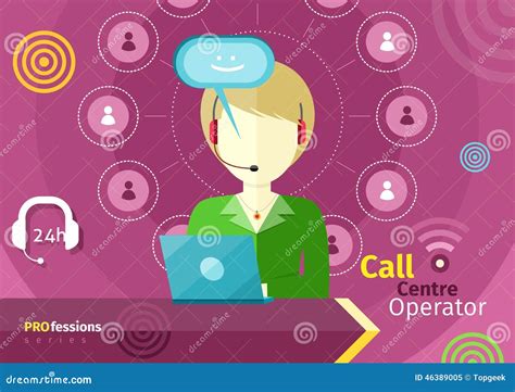 Operador De Centro De Sexo Femenino De Llamada Con Las Auriculares Ordenador Portátil