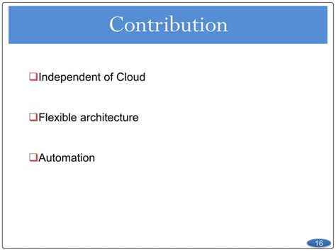 Managing Elasticity Across Multi Cloud Providers Ppt