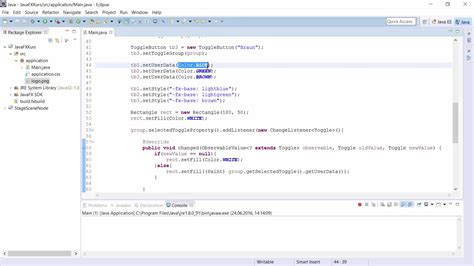 Introduction To Javafx Toggle Buttons For Gui Applications