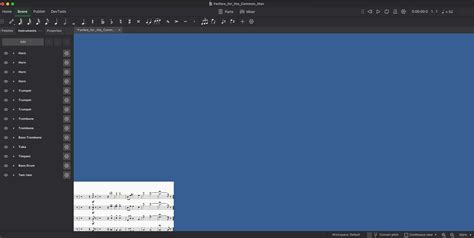 MU Issue Continuous View Whitespace Issue Musescore MuseScore GitHub