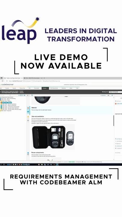 [video] Leap Australia On Linkedin Requirements Management With Codebeamer Alm