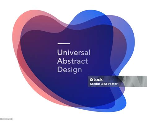 Bentuk Abstrak Berlapis Bulat Ilustrasi Stok Unduh Gambar Sekarang